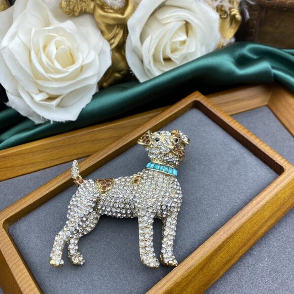 Kenneth Jay Lane | Jewelry | Kenneth Lane Jack Russell Terrier Brooch ...